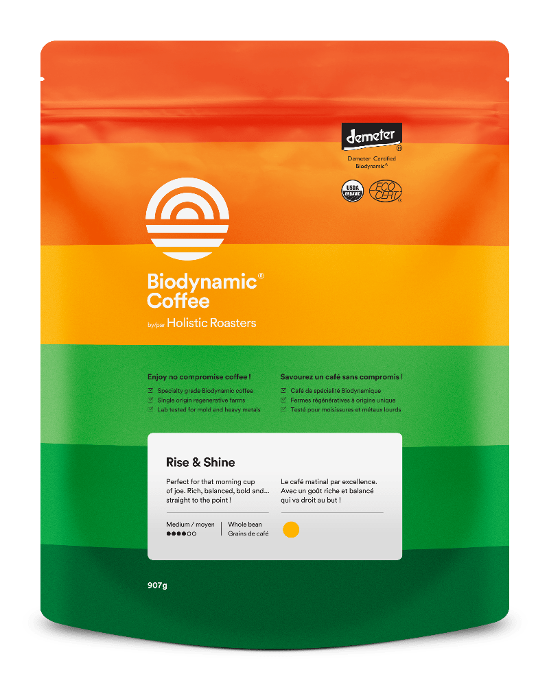 Biodynamic Coffee by Holistic Roasters | Cleanest, Healthiest Coffee